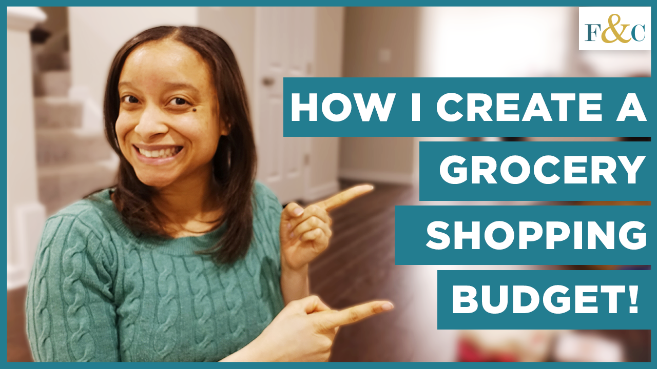How I Create A Grocery Shopping Budget Food Frolic Courage